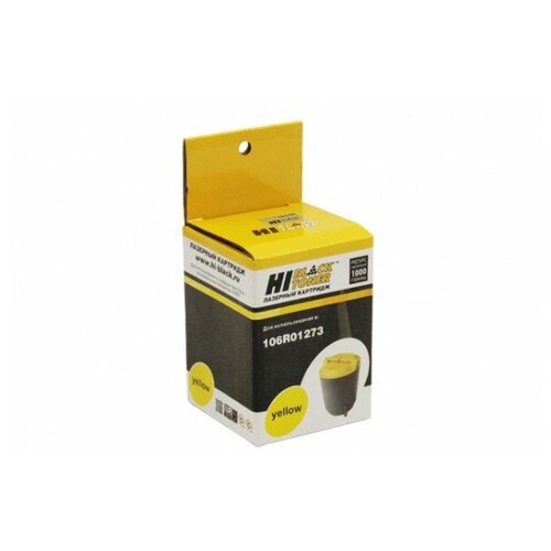 Картридж Hi-Black HB-106R01273, 1000 стр, желтый
