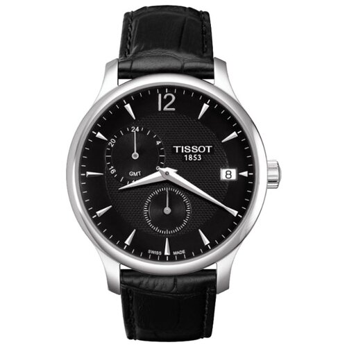 Наручные часы TISSOT T-Classic, черный, серебряный