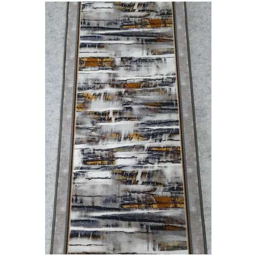 Ковровая дорожка на войлоке, Витебские ковры, с печатным рисунком, 2603/a2r/91, 0,8×2,3 м