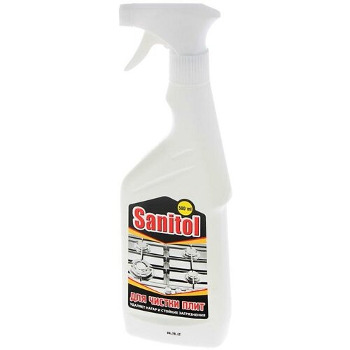 Sanitol / Средство для чистки плит с распылителем , 500 МЛ.