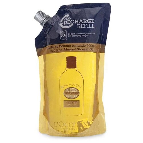 Масло для душа L'Occitane en Provence Almondминдаль, сменный блок, 500 мл