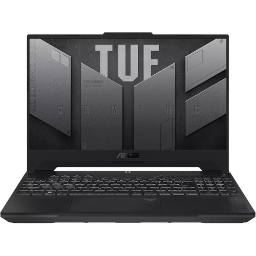 15.6" Ноутбук ASUS TUF Gaming F15 FX507ZI4-LP041 1920x1080, Intel Core i7 12700H 2.3 ГГц, RAM 32 ГБ, DDR5, SSD 1 ТБ, NVIDIA GeForce RTX 4070, без ОС, 90NR0FV7-M003H0, серый