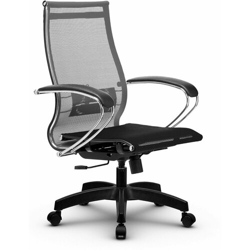 Компьютерное кресло МЕТТА-9(MPRU)/подл.131/осн.001 серый