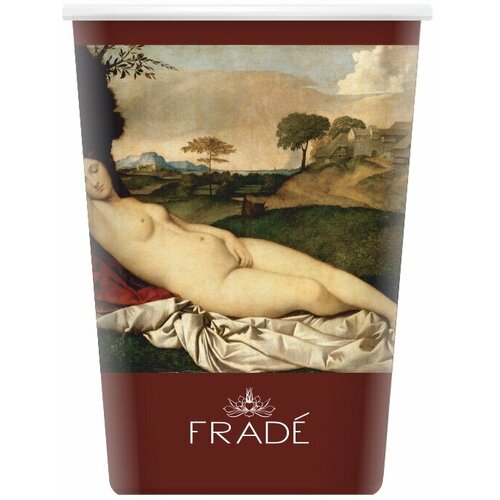 Набор одноразовых стаканов 350 мл, 40 шт, "Frade", ФрадеАрт - Джорджоне - Спящая Венера