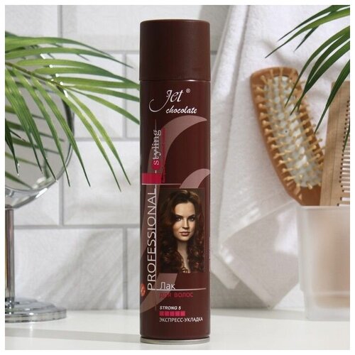 Лак для волос chocolate Strong maxi "Экстра сильная фиксация", 300 мл
