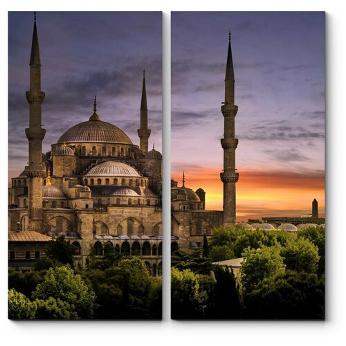 Модульная картина Величественный Стамбул 60x60