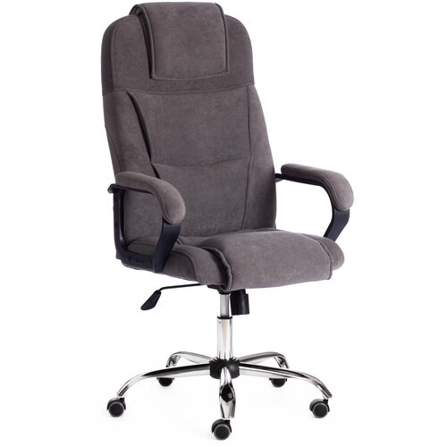 Компьютерное кресло TetChair Bergamo офисное, обивка: флок, цвет: серый 29