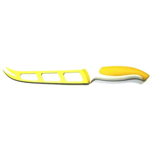 Нож для сыра Atlantis "Colors", 13 см (цвет: желтый)