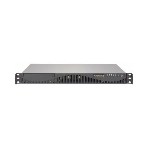 Сервер Supermicro SuperServer 5019S-ML без процессора/без ОЗУ/без накопителей/1 x 350 Вт/LAN 1 Гбит/c