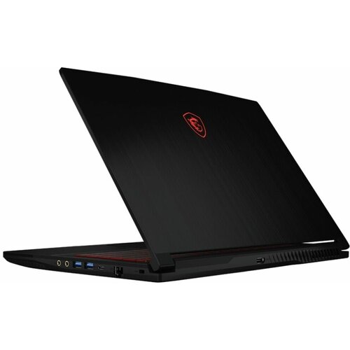 Ноутбук 15,6" MSI GF63 Thin 12UC-1047XRU Core i5 12450H/8Gb/256Gb SSD/NV RTX3050 4Gb/15.6" FullHD/DOS Черный (9S7-16R821-1047)