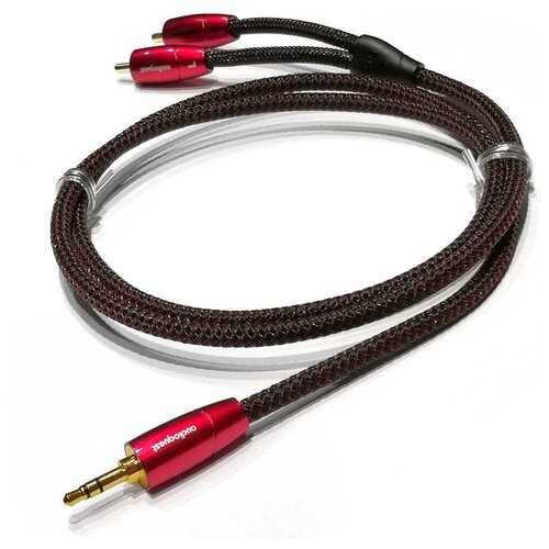 Кабель межблочный аудио AudioQuest Golden Gate 1m (3.5mm-RCA)