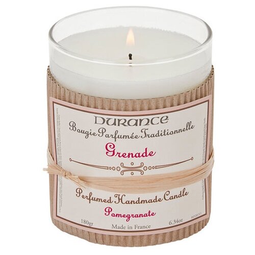 Ароматическая свеча Durance Perfumed Candle Pomegranate, 180 г (гранат)