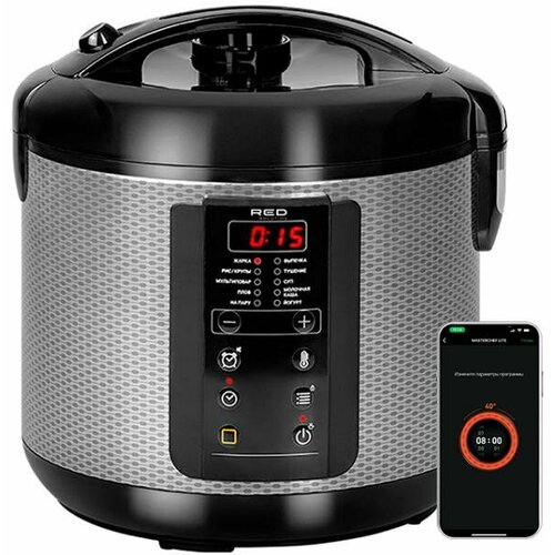 Мультиварка Red Solution SkyCooker RMC-M225S 5л 860Вт черный/серый