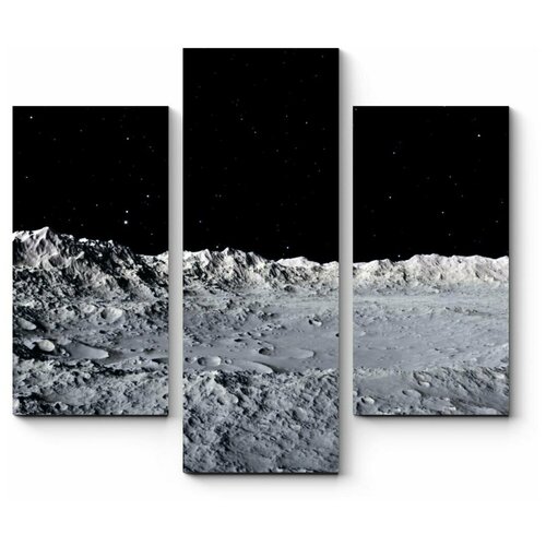 Модульная картина Пройтись по Луне 90x81