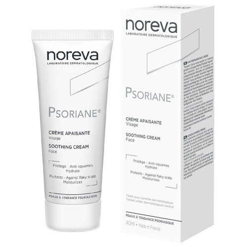 Успокаивающий увлажняющий крем для сухой кожи лица Noreva Psoriane Soothing Cream 40 мл