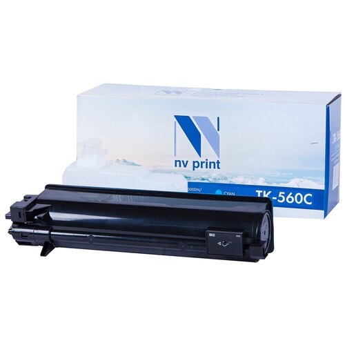 Картридж NV Print TK-560 Cyan для Kyocera, 10000 стр, голубой