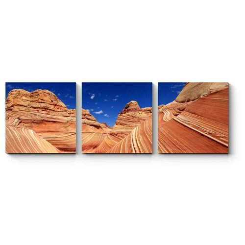 Модульная картина Скалы Вермилион, США 210x70