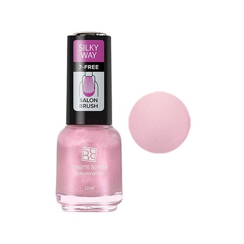 Brigitte Bottier Лак для ногтей Silky Way, 12 мл, 572 розовый