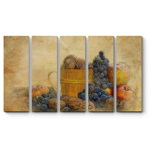 Модульная картина Осенняя композиция150x90