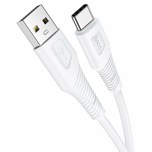 Кабель USB HOCO X58 Airy USB - Type-C, 3A, 1 м, белый