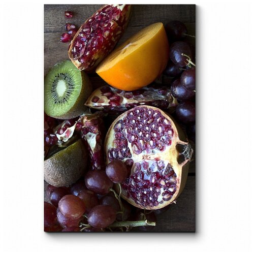 Модульная картина Экзотические фрукты 40x60