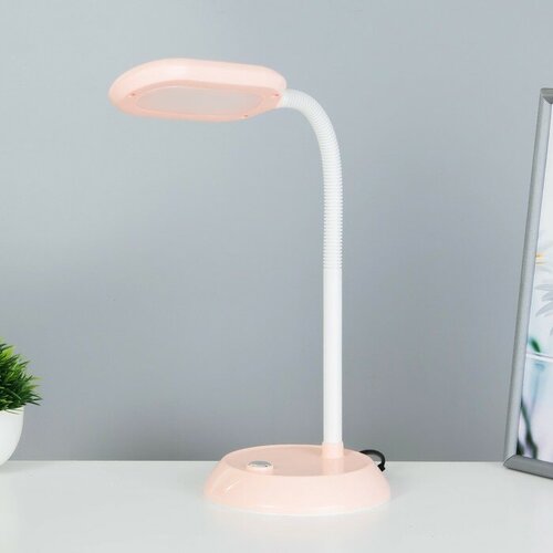 RISALUX Настольная лампа "Пинки" LED 6Вт нежно-розовый 15х15х50 см RISALUX