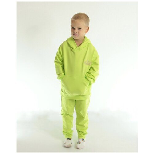 Комплект одежды Тайны малышей, размер 104-110, зеленый, желтый