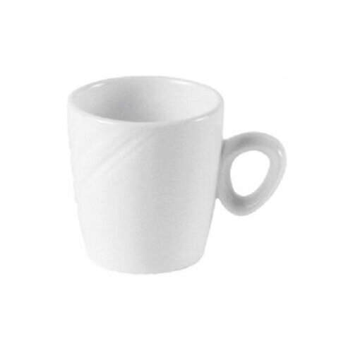 Чашка Steelite Органикс кофейная 85мл, 83х60х63мм, фарфор, белый