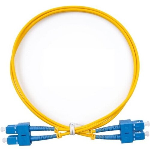 Шнур оптический соединительный patch-cord duplex длина 1,5м тип волокна 50/125
