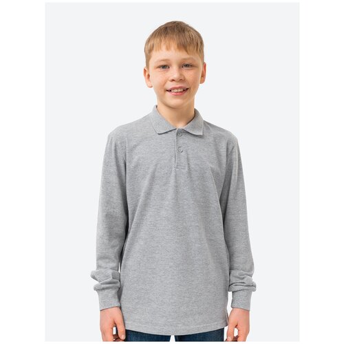 Школьная рубашка HappyFox, размер 146, серый