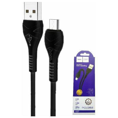 Кабель Hoco X37 USB - Micro Usb 1 м черный