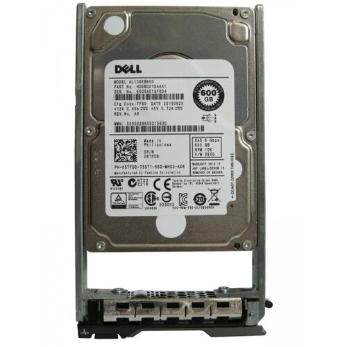 Жесткий диск Dell HDEBC01DAA51 600Gb SAS 2,5" HDD