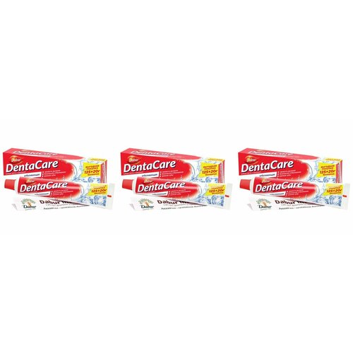 Dabur DentaCare Whitening Toothpaste Зубная паста C кальцием отбеливающая, 145 гр, 3 шт.