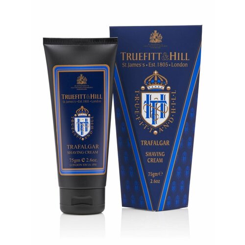 TRUEFITT & HILL Крем для бритья с легендарным ароматом Trafalgar в тюбике Trafalgar shaving cream 75 мл