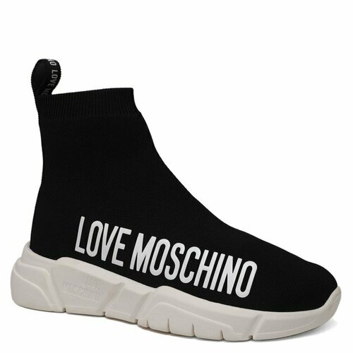 Кроссовки LOVE MOSCHINO, размер 40, черный