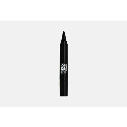 Подводка-фломастер FUNKY MONKEY Stamp eyeliner цвет: черный / 2 г