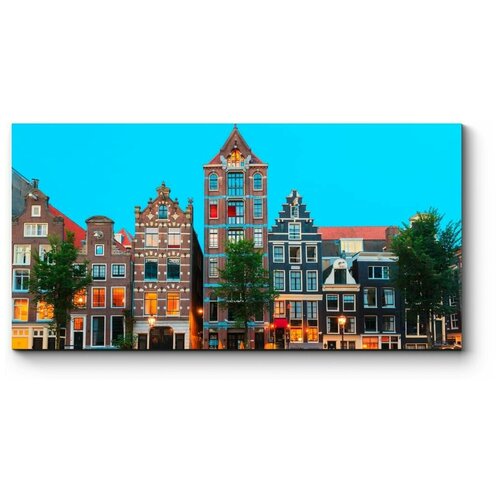 Модульная картина Амстердам каким мы его знаем 60x30