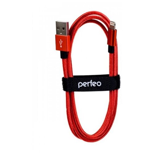 Аксессуар Perfeo USB - Lightning 3m Red I4310