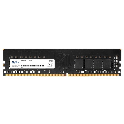 Оперативная память Netac 16 ГБ DDR4 2666 МГц DIMM CL19 NTBSD4P26SP-16