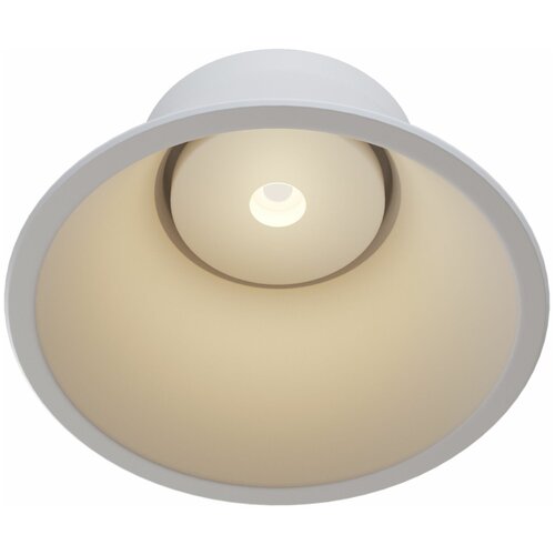 Светильник MAYTONI Stella DL039-L15W3K, LED, 14 Вт, 3000, теплый белый, цвет арматуры: белый, цвет плафона: белый