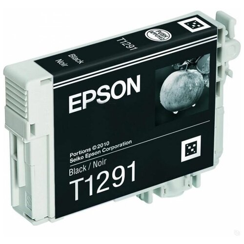 Картридж Epson C13T12914011/C13T12914012, 385 стр, черный