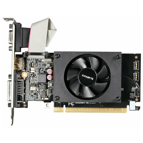 Видеокарта GIGABYTE GeForce GT 710 2GB (GV-N710D3-2GL) rev 2.0, Retail
