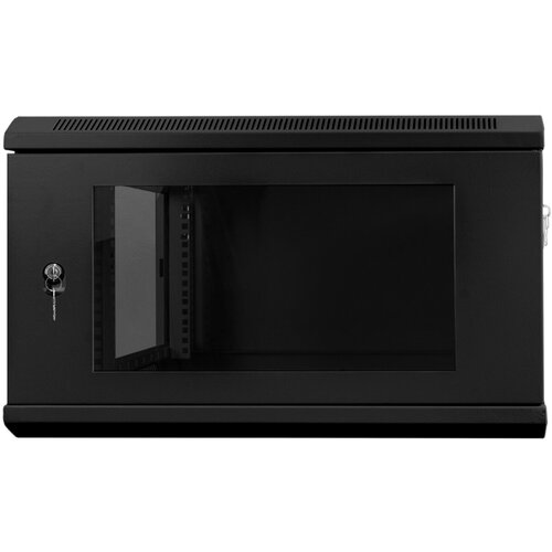 Телекоммуникационный шкаф настенный 19 дюймов 15U 600х350 черный: 19box-15U 60/35GB