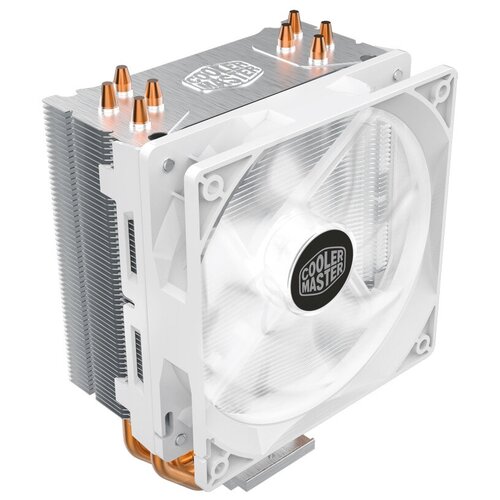 Кулер для процессора Cooler Master Hyper 212 LED White Edition, серебристый/белый/белый
