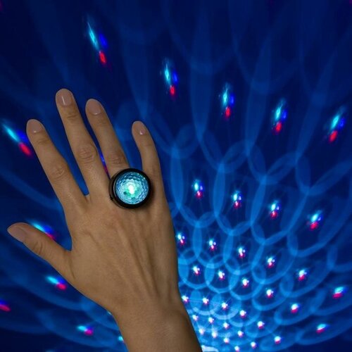 Luazon Lighting Световой прибор «Кольцо» 2.5 см, свечение RGB