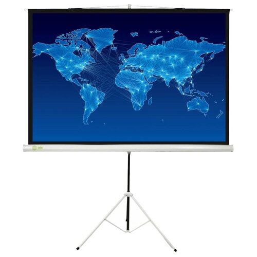 Рулонный матовый белый экран cactus Triscreen CS-PST-150x150-WH, 84", белый