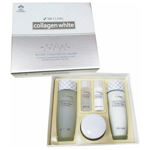 3W Clinic Набор Collagen white skin care