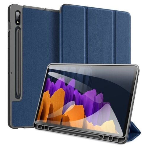 Чехол книжка Dux Ducis для Samsung TAB S7 (2020) 11.0" Domo синий