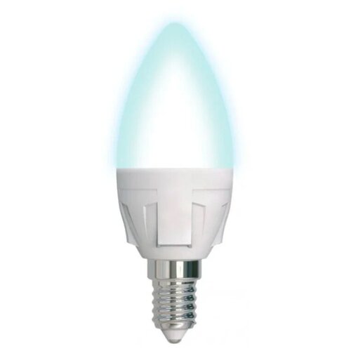 Лампа светодиодная Uniel UL-00004294, E14, C37, 7 Вт, 4000 К
