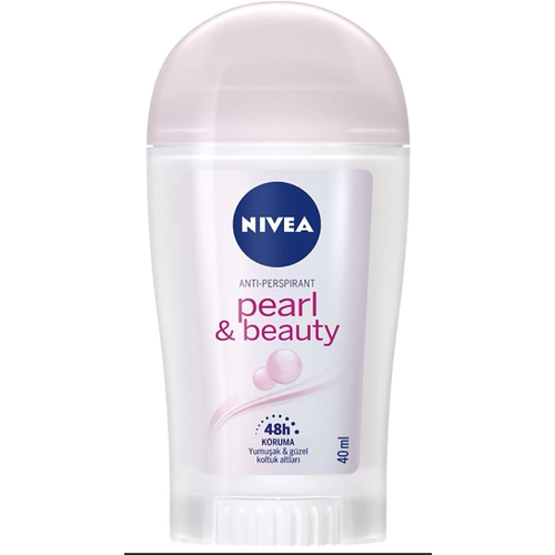 Дезодорант-антиперспирант женский Nivea Pearl&Beauty, део-стик 48ч 40 мл